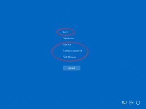 Remove Sign out and Lock from Ctrl+Alt+Del Screen in Windows 11/10 ...