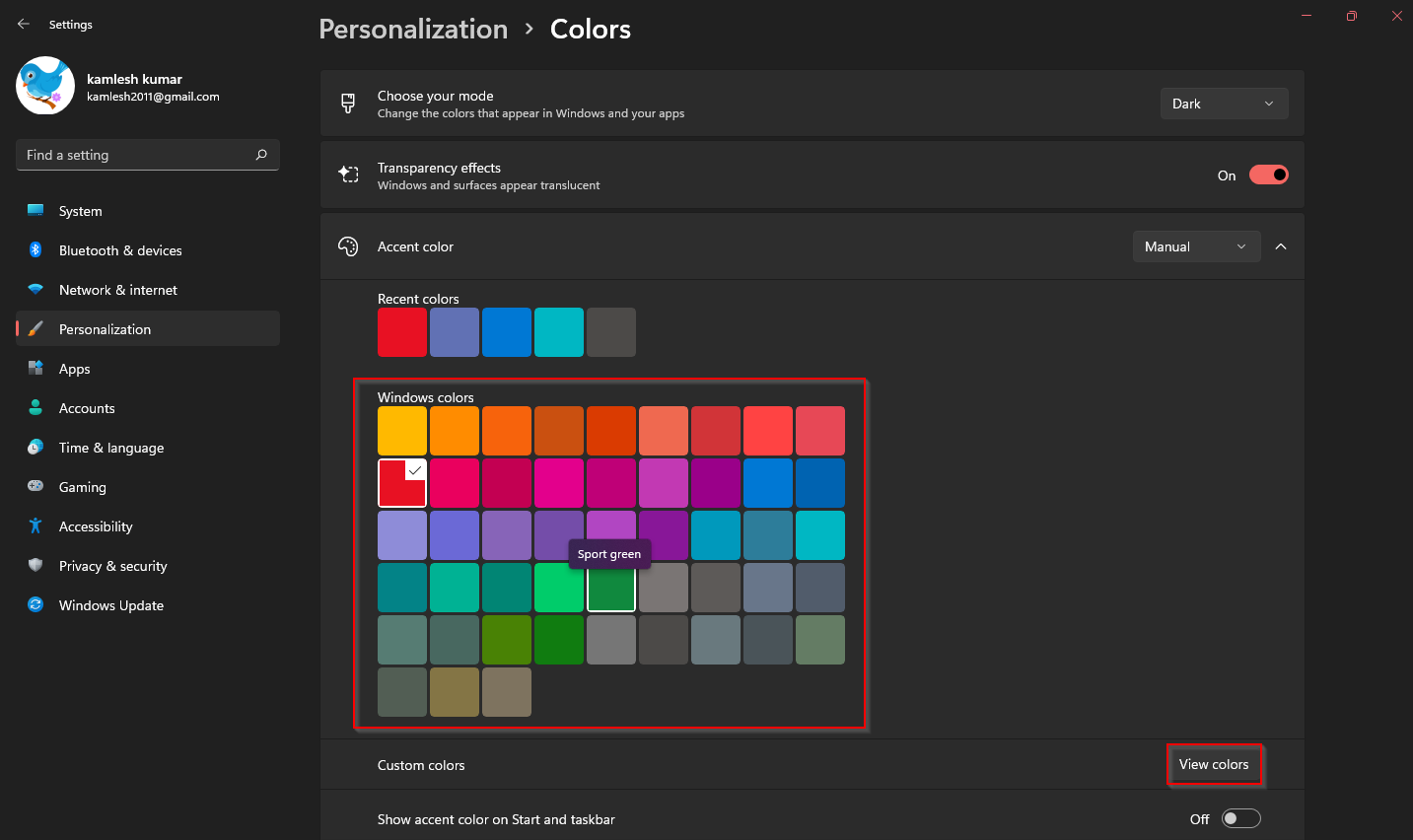 How To Enable Or Disable Window Borders Color In Windows 11 The 