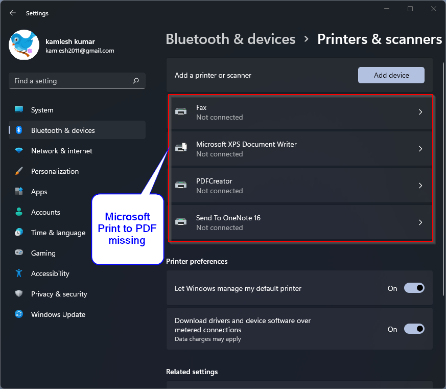 How To Reinstall Microsoft Print To PDF In Windows 11 The Microsoft